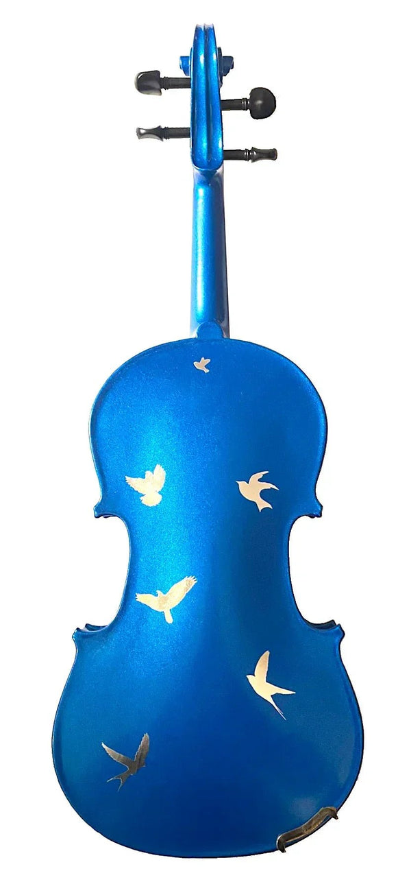 Bird Heaven Deluxe Metallic Violin Outfit With Case And Bow – Rozanna's ...