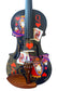 Queen of Hearts Black Violin – Rozanna's Violins