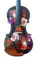 Queen of Hearts Black Violin – Rozanna's Violins