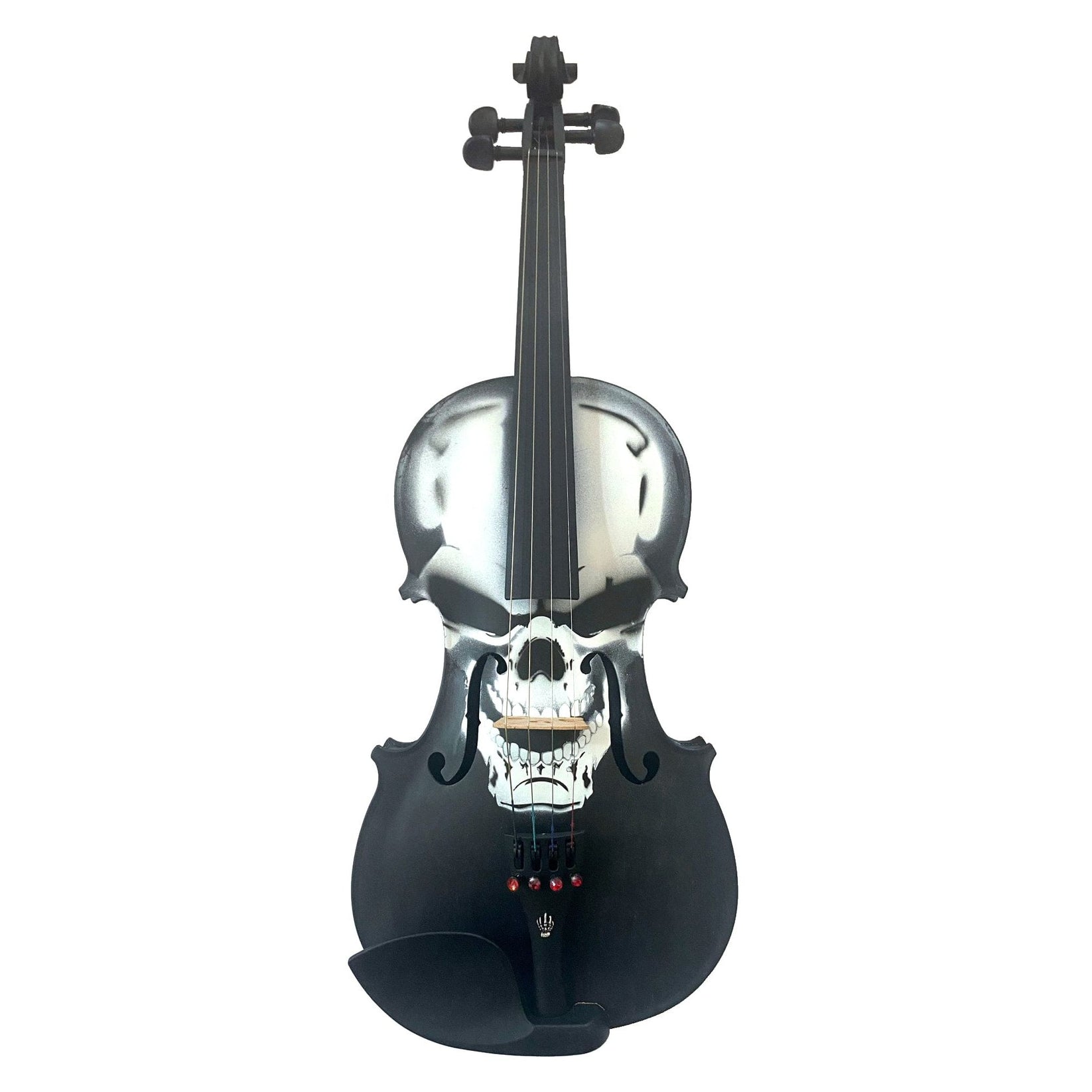 'Scourge of War' Skull Violin – Rozanna's Violins
