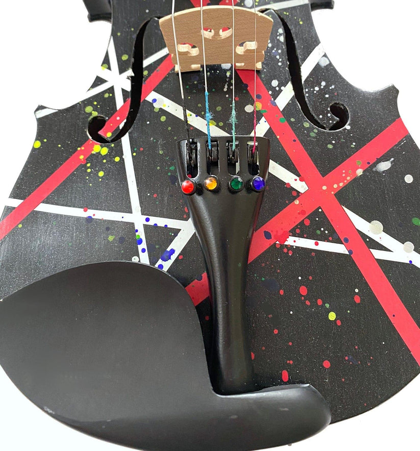 Wrap Splat Violin Outfit w/ Carbon Fiber Bow & Case – Rozanna's Violins