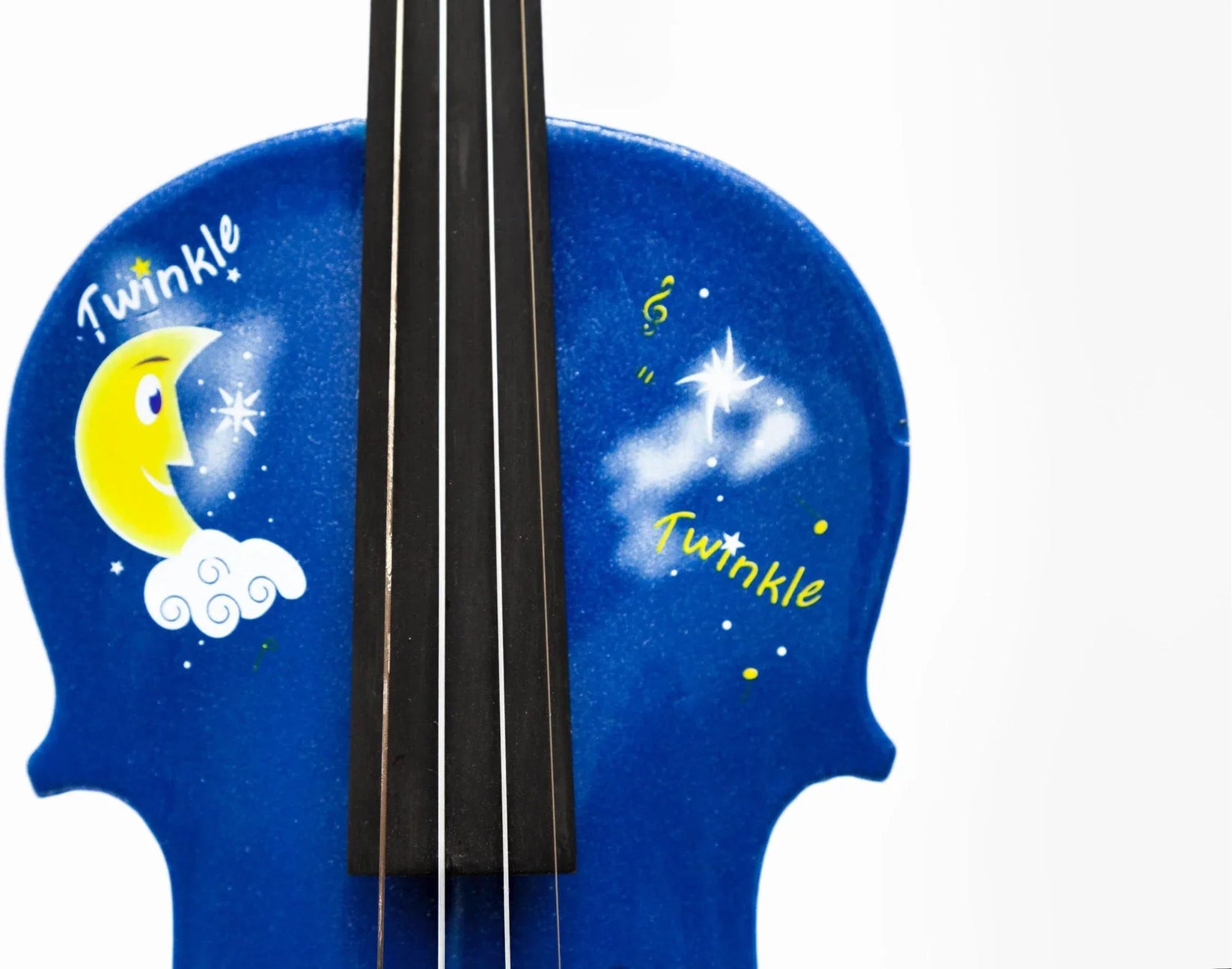 Twinkle Star Blue Violin w Brazilwood Bow Set Up and Case – Rozanna's ...